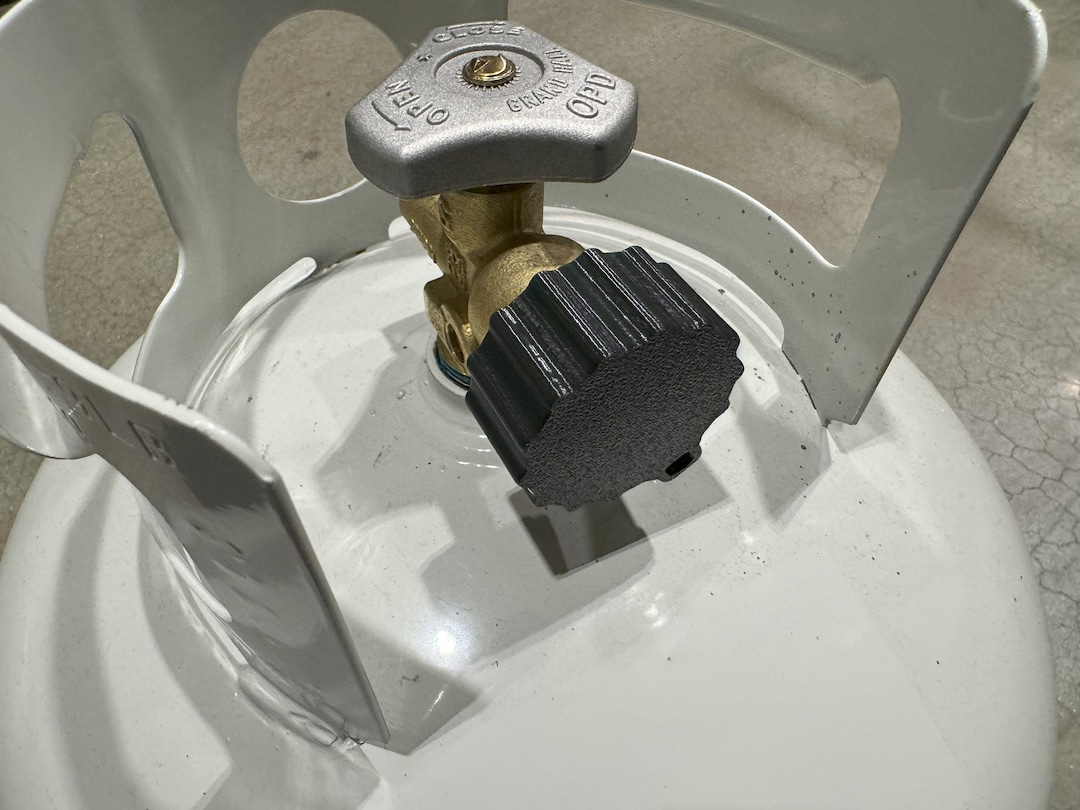 Propane Tank Cap Threaded Dust Cover QCC1 Thread for RV Camper Travel ...