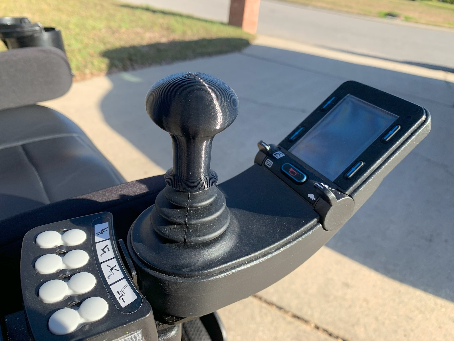 Mushroom Power Wheelchair Joystick Knob Replacement 1/4 Stem Size - Etsy