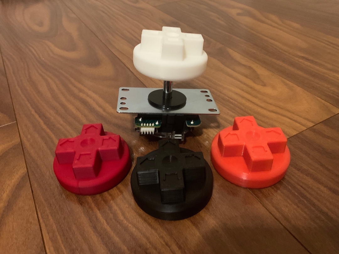 Nintendo Dpad - Arcade Topper Joystick Knob Replacement 3D Printed ...