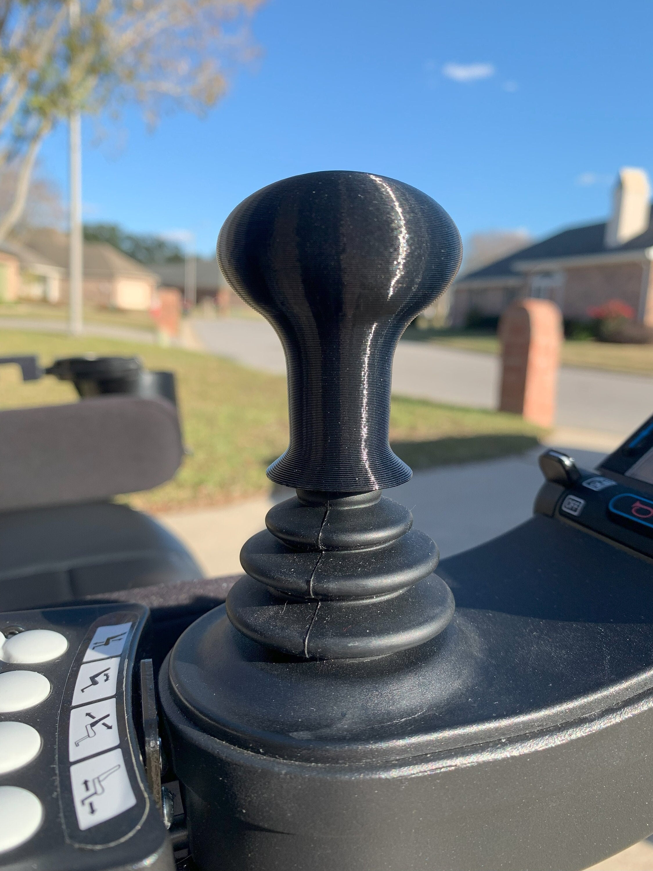 Mushroom Power Wheelchair Joystick Knob Replacement 1/4 Stem Size - Etsy