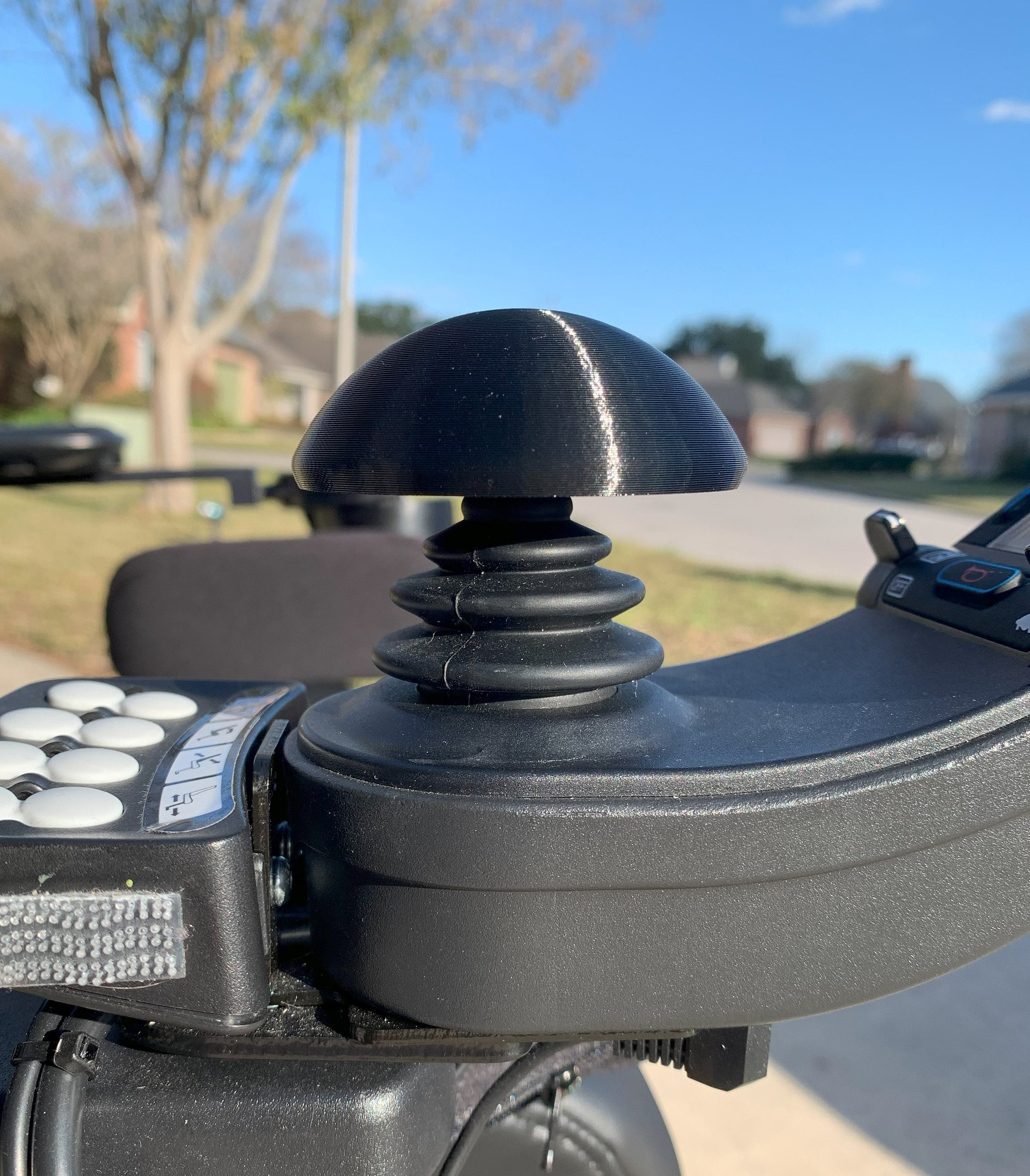Dome Power Wheelchair Joystick Knob Replacement 1/4 Stem Size - Etsy