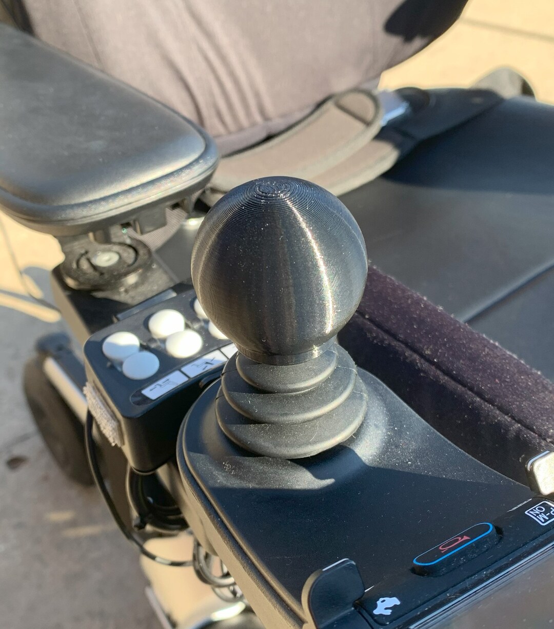 Ball - Power Wheelchair Joystick Knob Sphere Style Replacement 1/4" Stem Size - Etsy