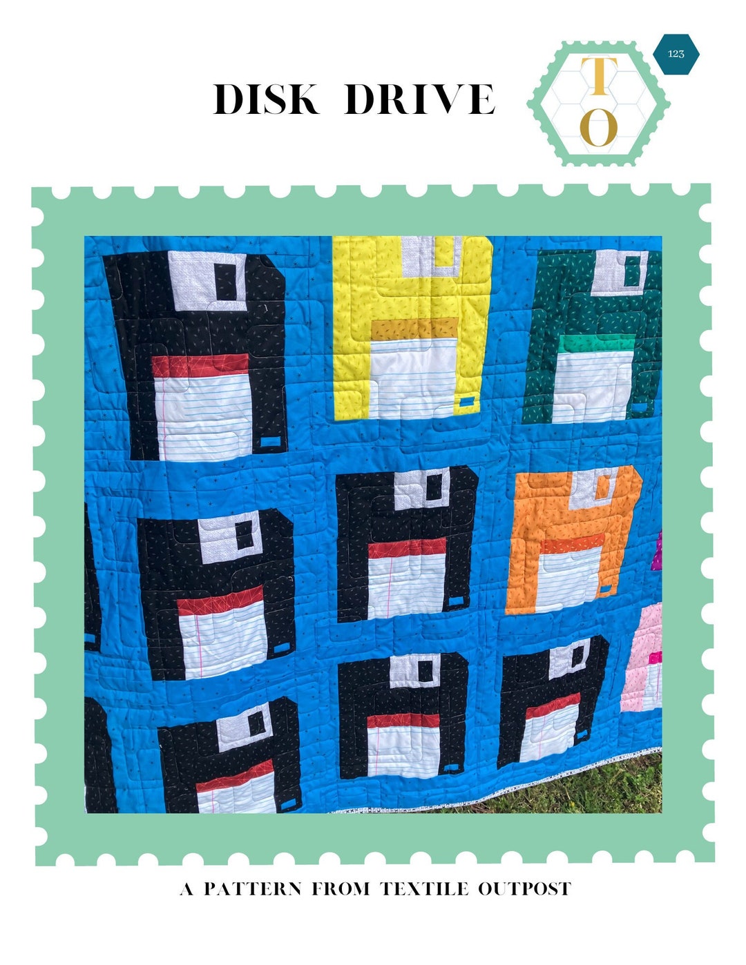 Disk Drive: PDF Quilt Pattern - Digital Download - Etsy