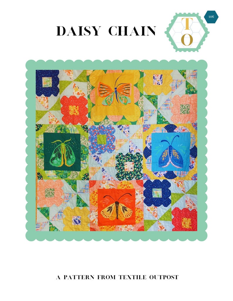 Daisy Chain: PDF Quilt Pattern - Digital Download - - Etsy