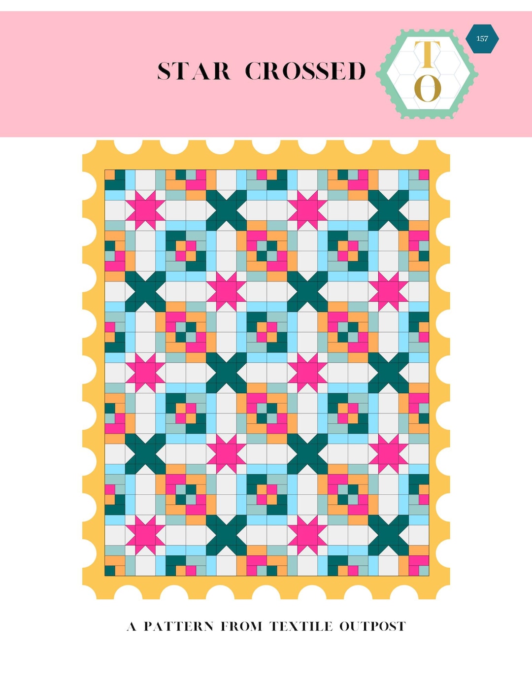 Star Crossed: PDF Quilt Pattern - Digital Download - Beginner Quilt ...