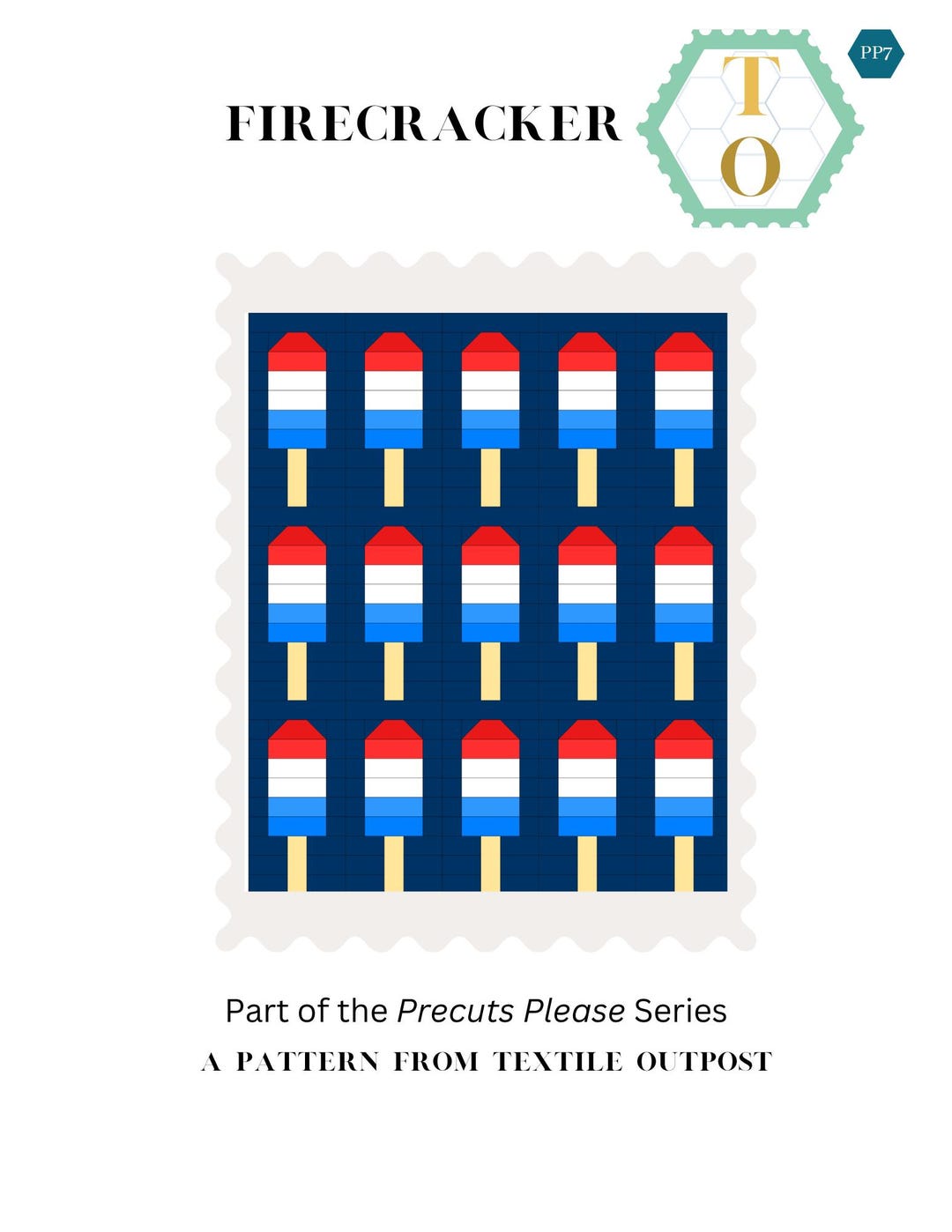 Firecracker - PDF Quilt Pattern - Digital Download - Part of the ...