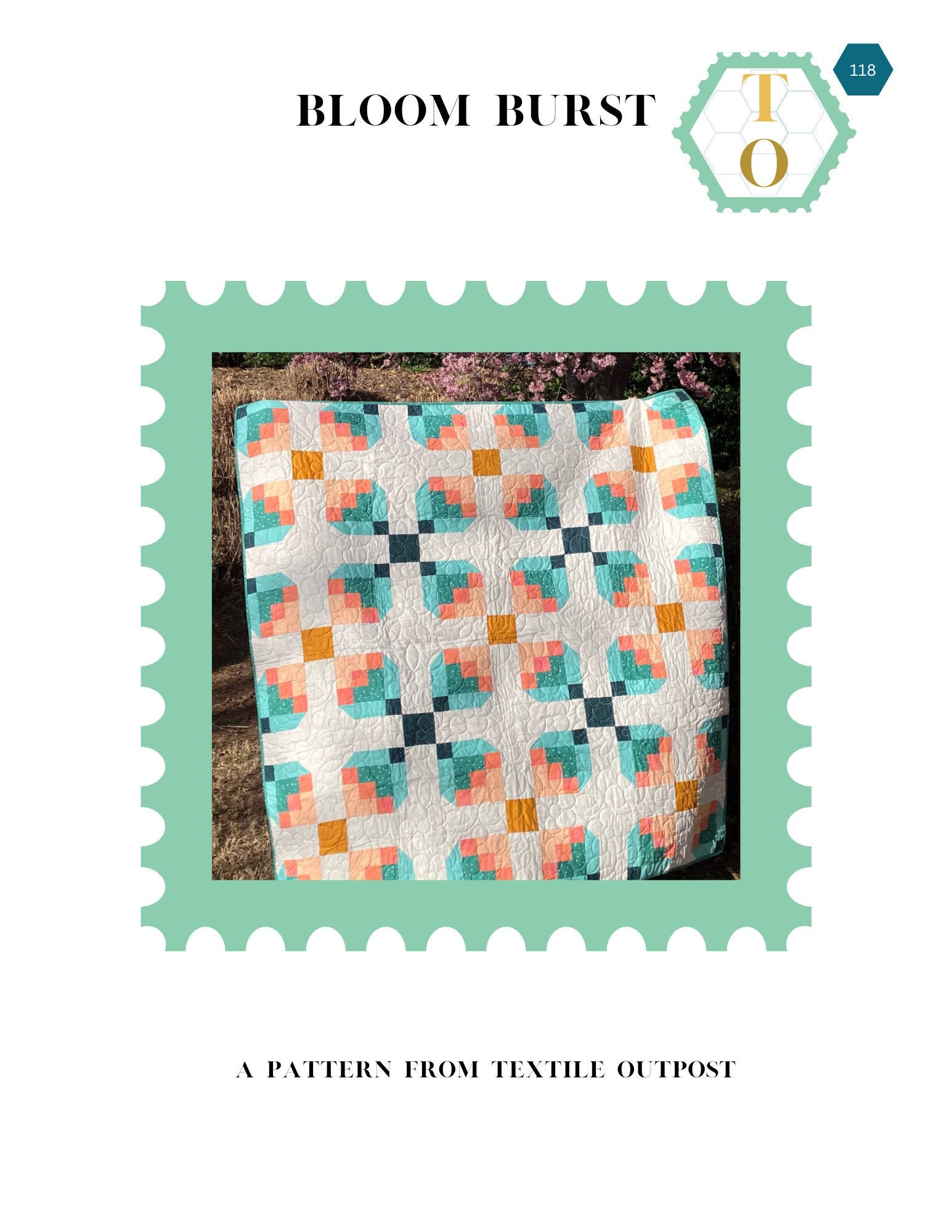 Bloom Burst: PDF Quilt Pattern - Digital Download - Etsy