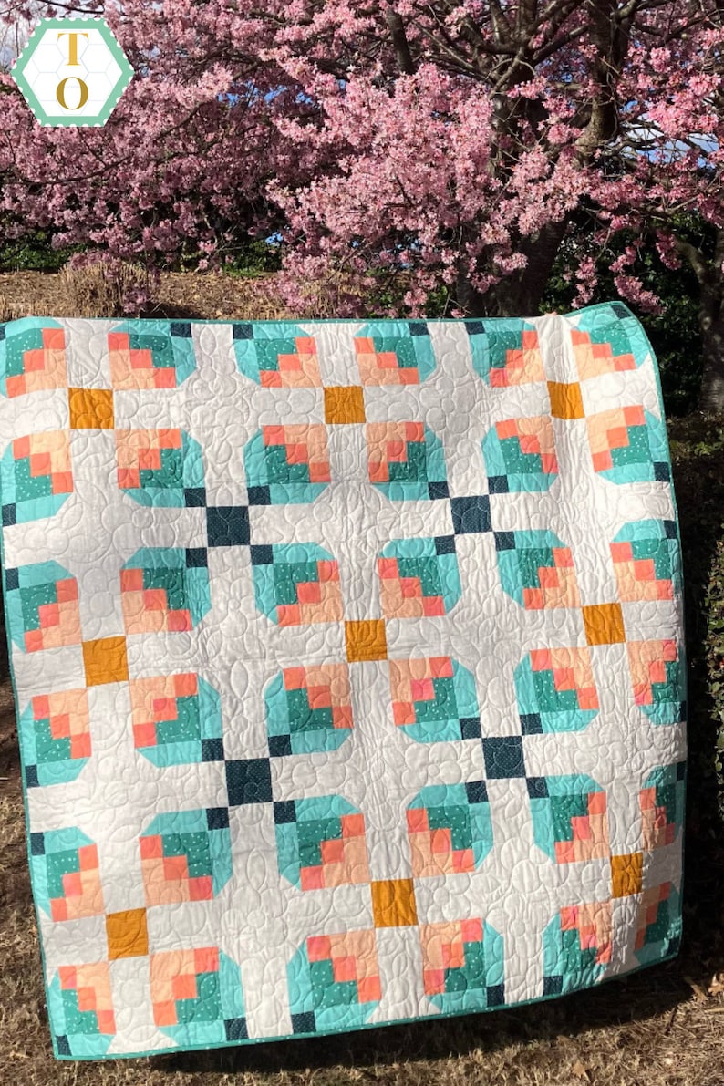 Bloom Burst: PDF Quilt Pattern - Digital Download - Etsy