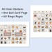 Dog-themed Bingo Cards 60 Pages Printable |a4|a5|letter|half Letter|b5 ...