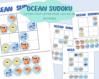 4x4fruit Sudoku Printable Kids Summer Fruit Activity Picture Sudoku for ...