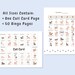 Dog Bingo Cards 50 Pages Printable |a4|a5|letter|half Letter|b5| Puppy ...