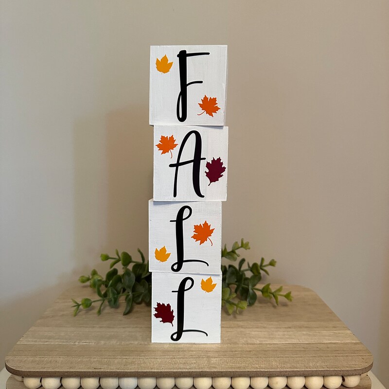 Wooden Fall Blocks - Etsy