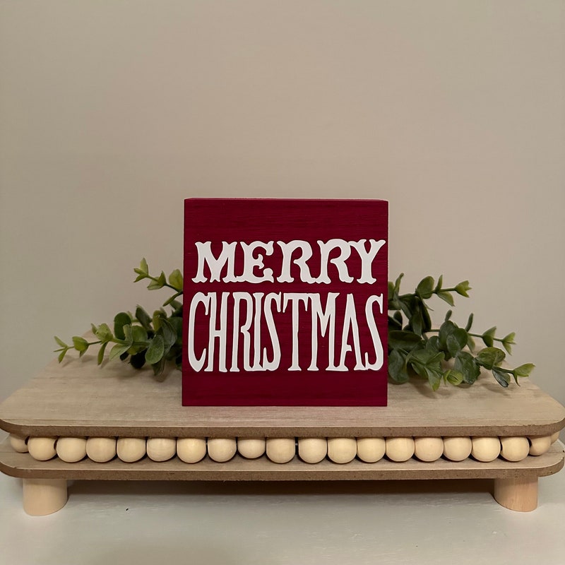 Mini Christmas Signs - Etsy