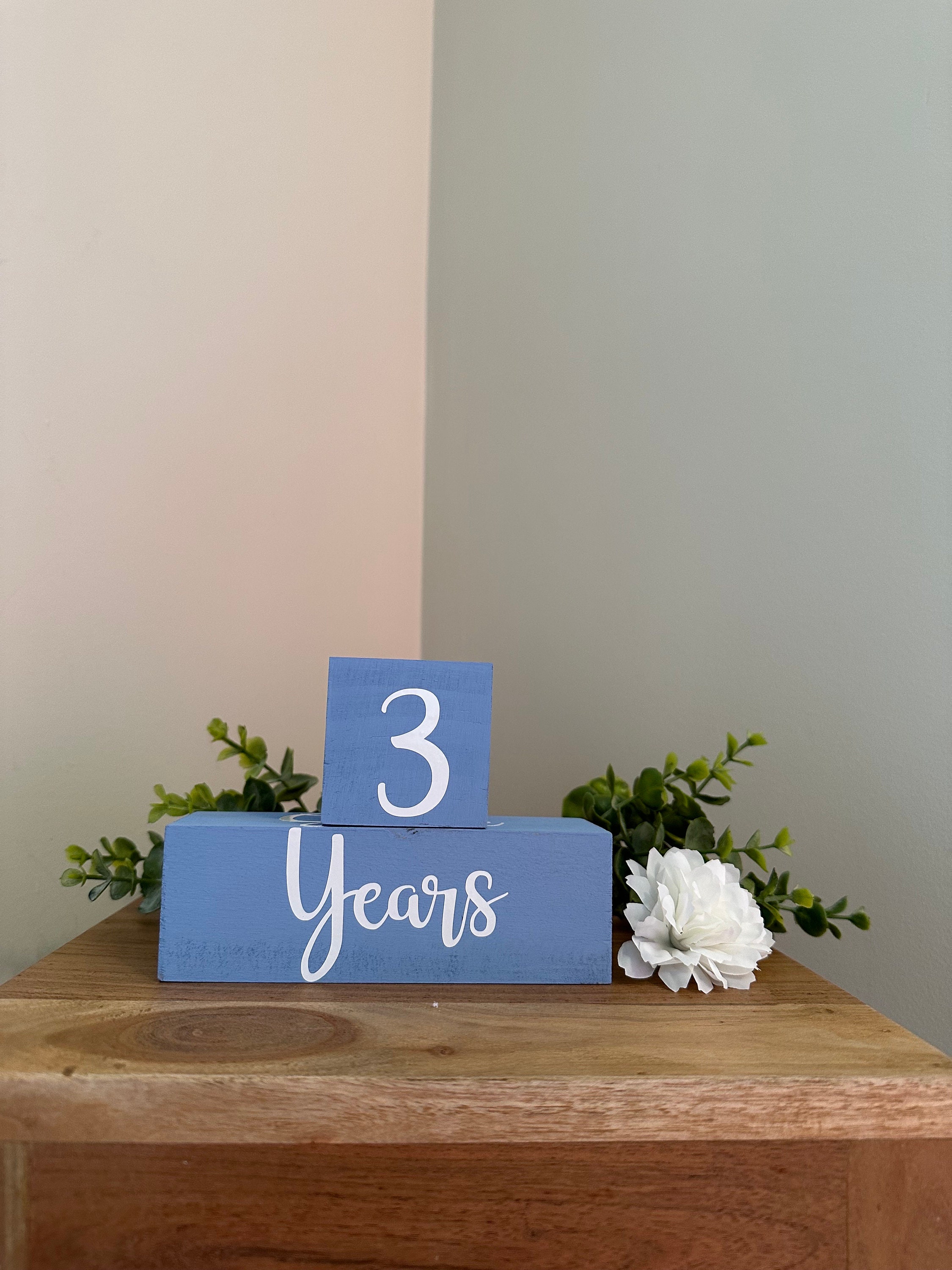 Baby Boy Milestone Blocks - Etsy