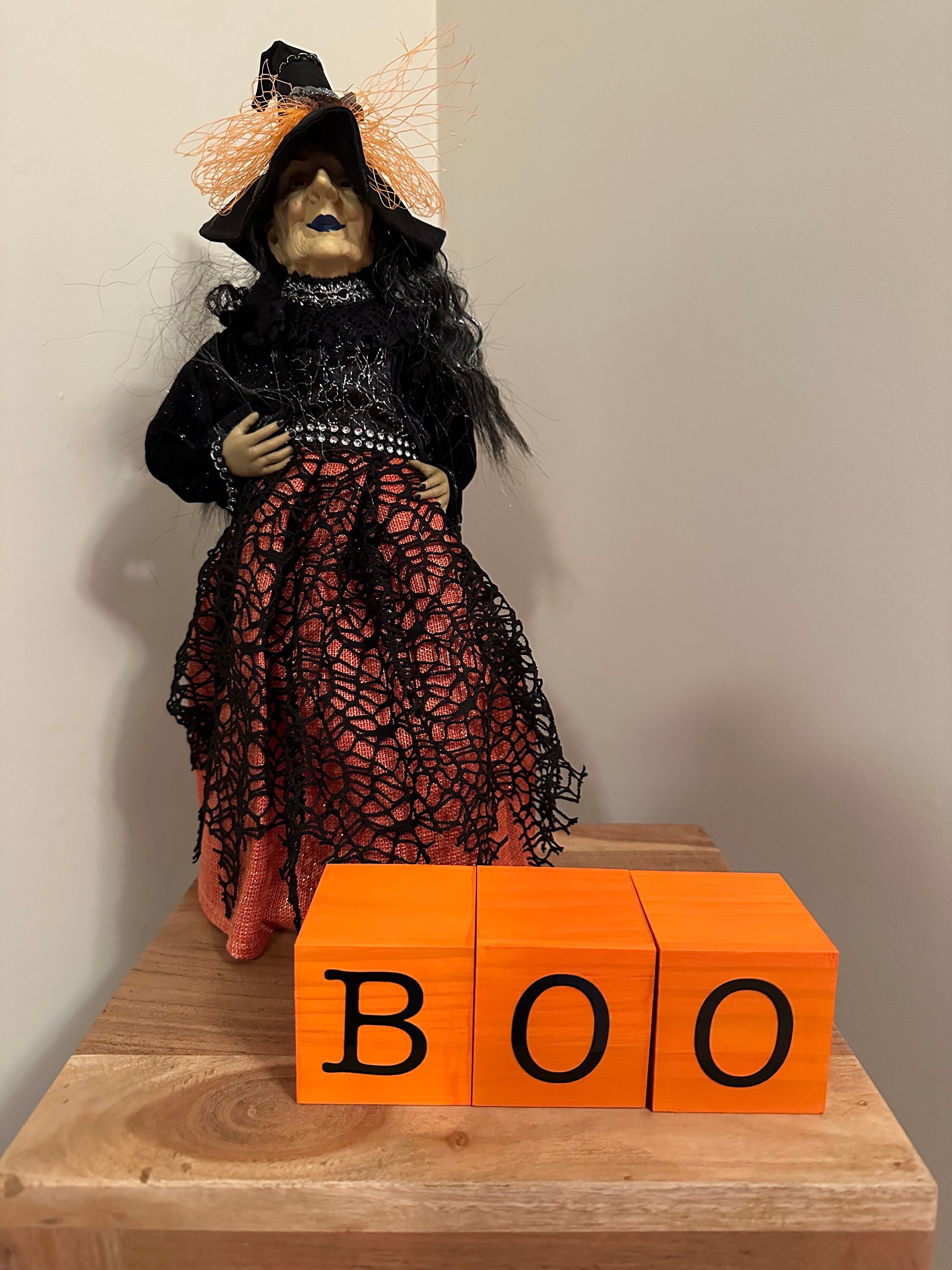 Halloween BOO Stackable Tiered Tray Blocks - Etsy