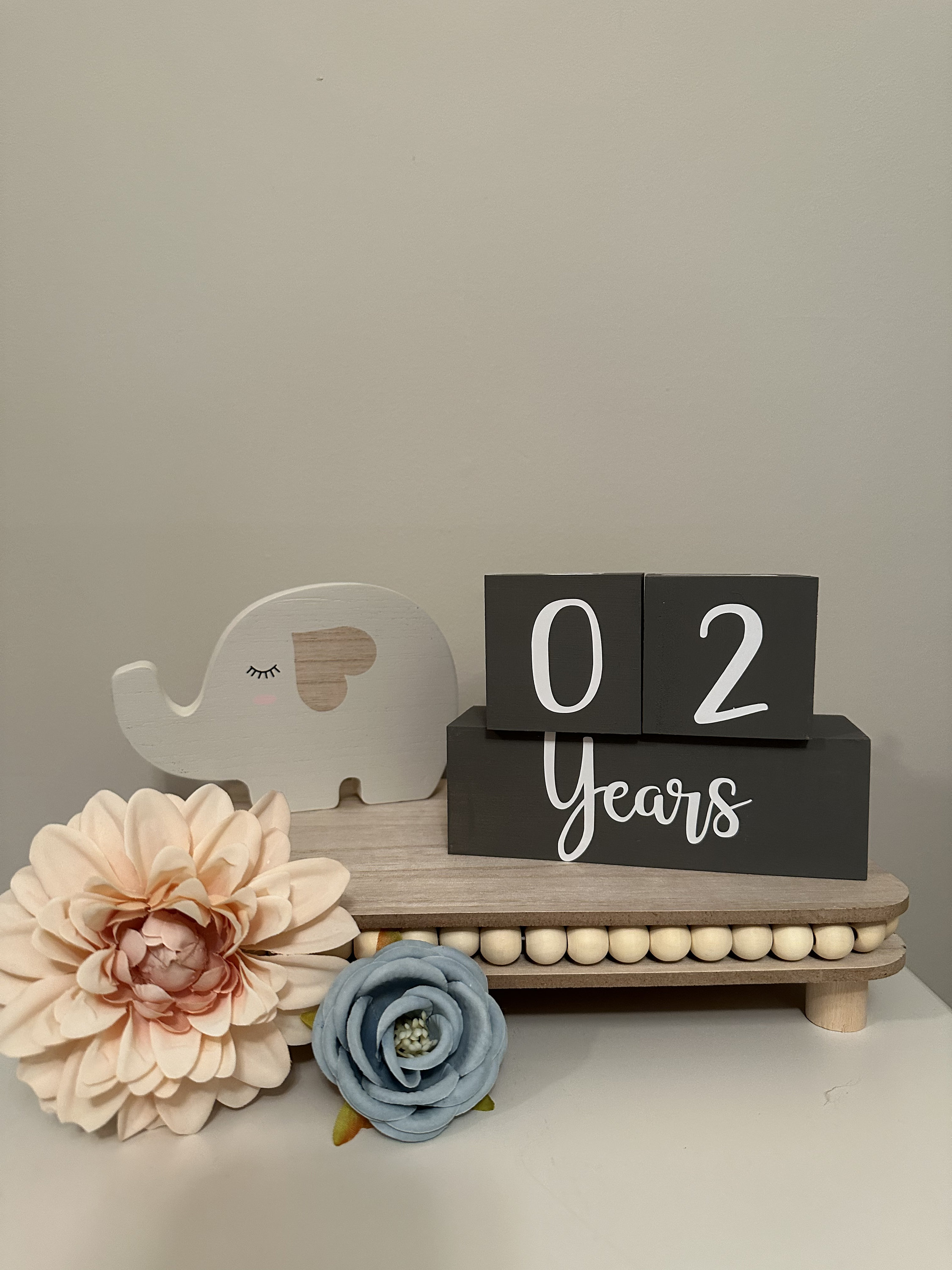 Gender Neutral Baby Milestone Blocks - Etsy