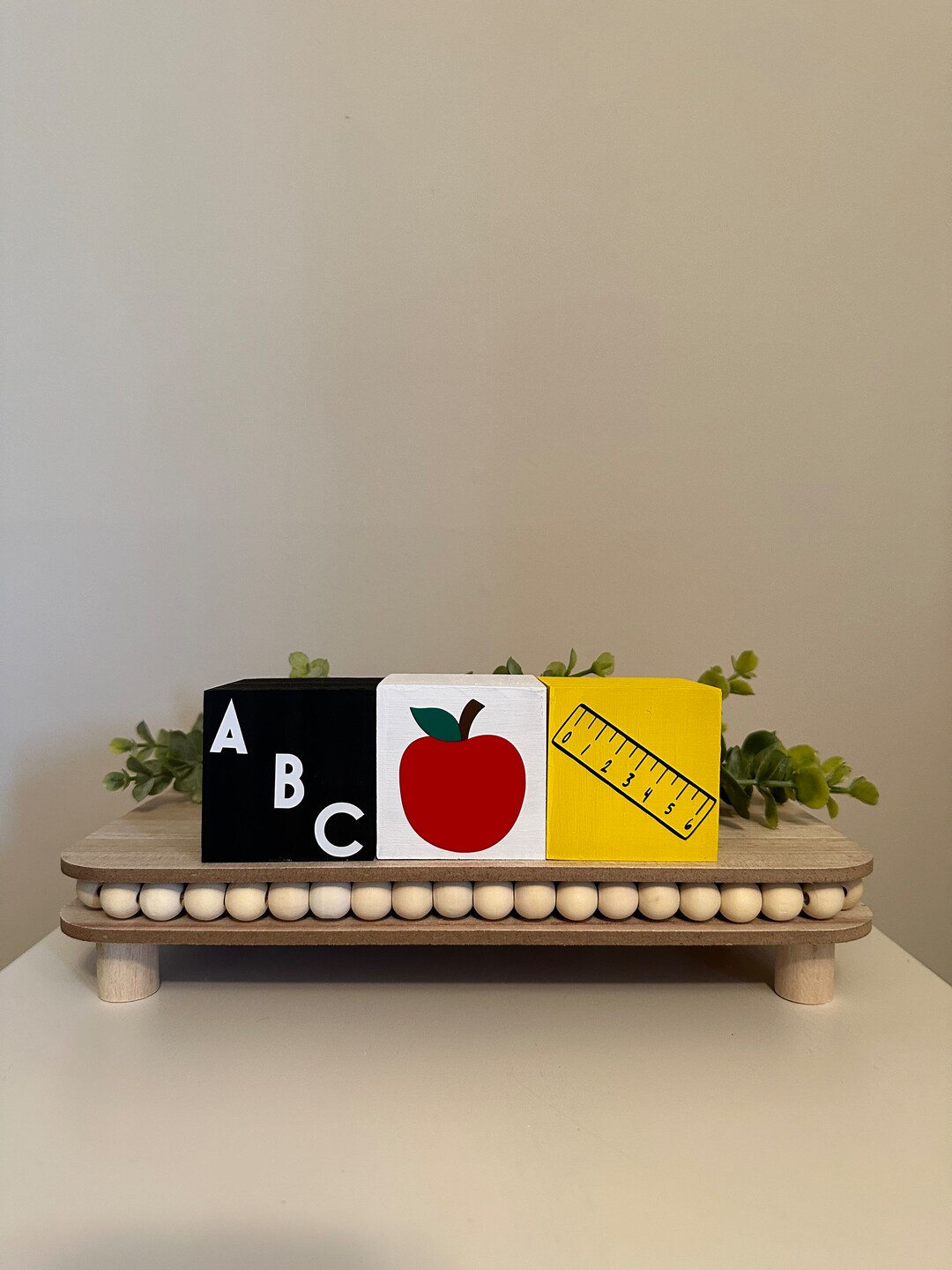 Classroom Decor, Teacher Appreciation Blocks - Etsy