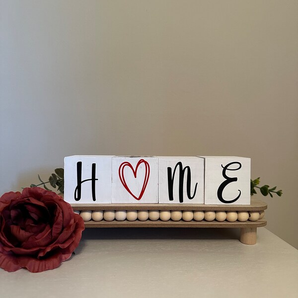 Valentine Blocks - Etsy