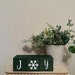 Christmas JOY Stackable Blocks in Green - Etsy