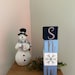 Snow Stackable Blocks, Winter Wonderland Decor - Etsy