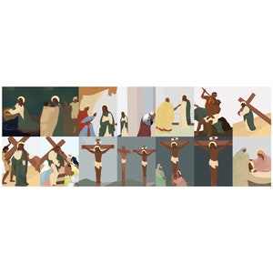 Stations of the Cross Instant Download Printable Stations of the Cross ...