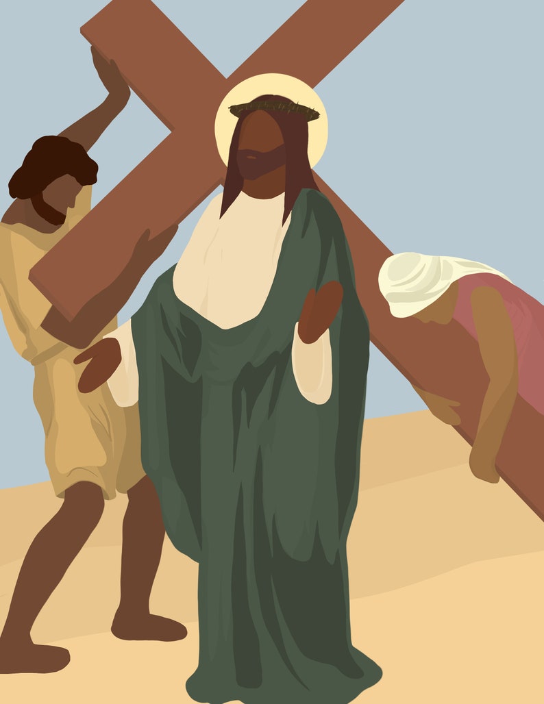 Stations of the Cross Instant Download Printable Stations of the Cross ...