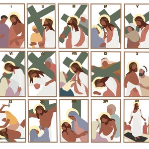 Stations of the Cross Instant Download Printable Stations of the Cross ...