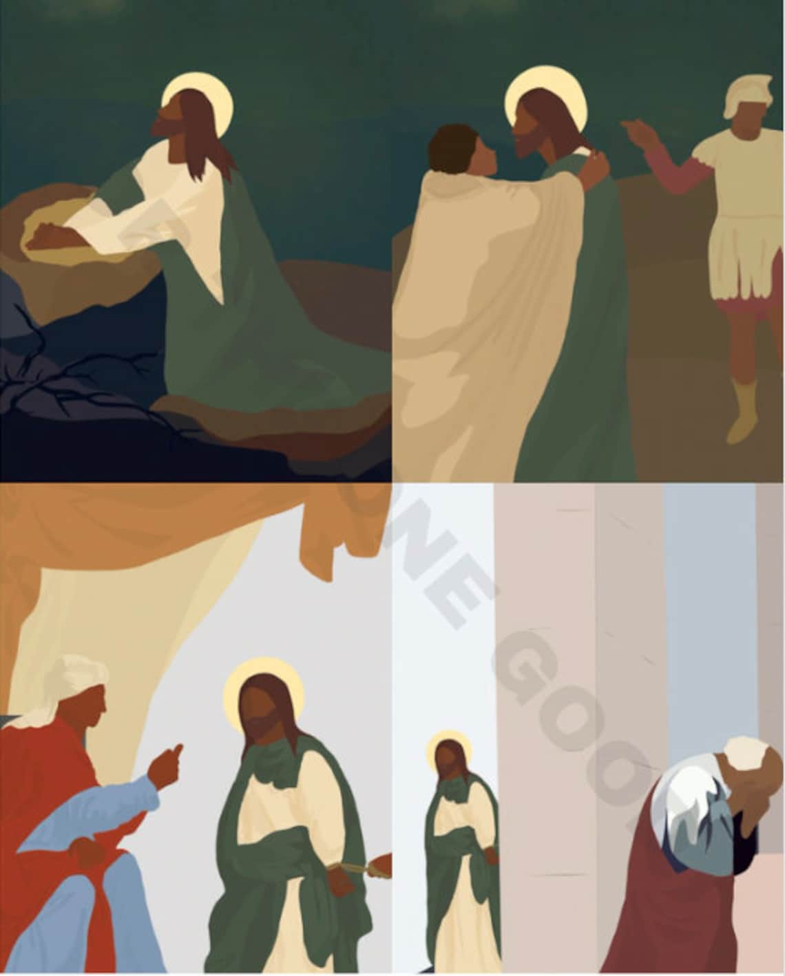 Stations of the Cross Instant Download Printable Stations of the Cross ...