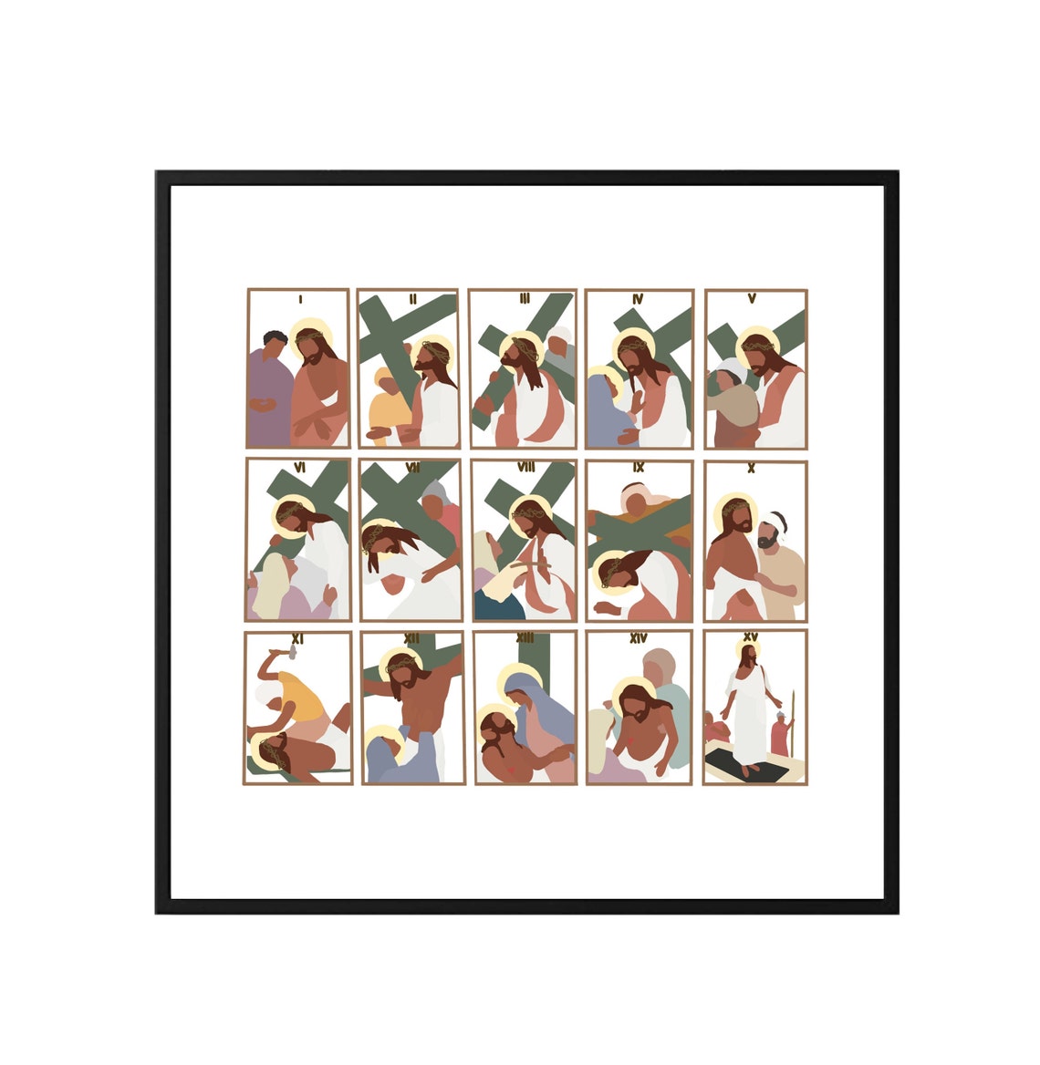 Stations of the Cross Instant Download Printable Stations of the Cross ...