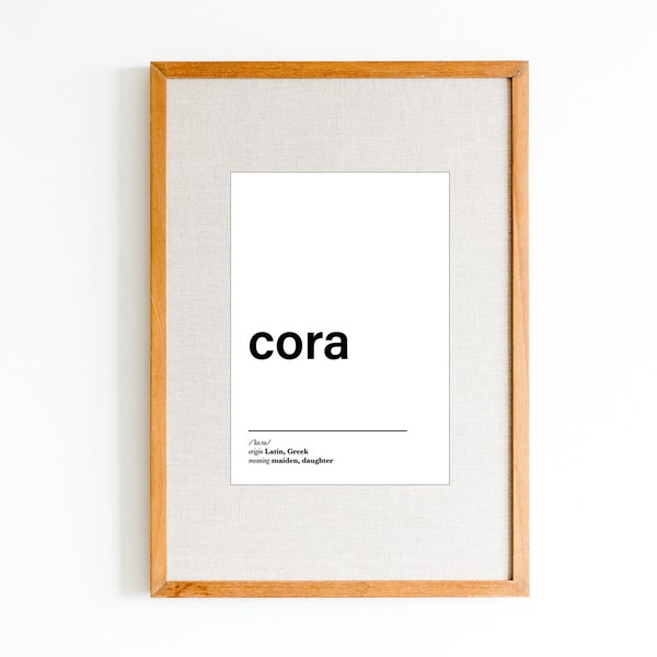 Cora - Etsy