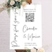 Wedding Seating Chart QR Code Seating Chart Wedding Seat Chart With QR ...
