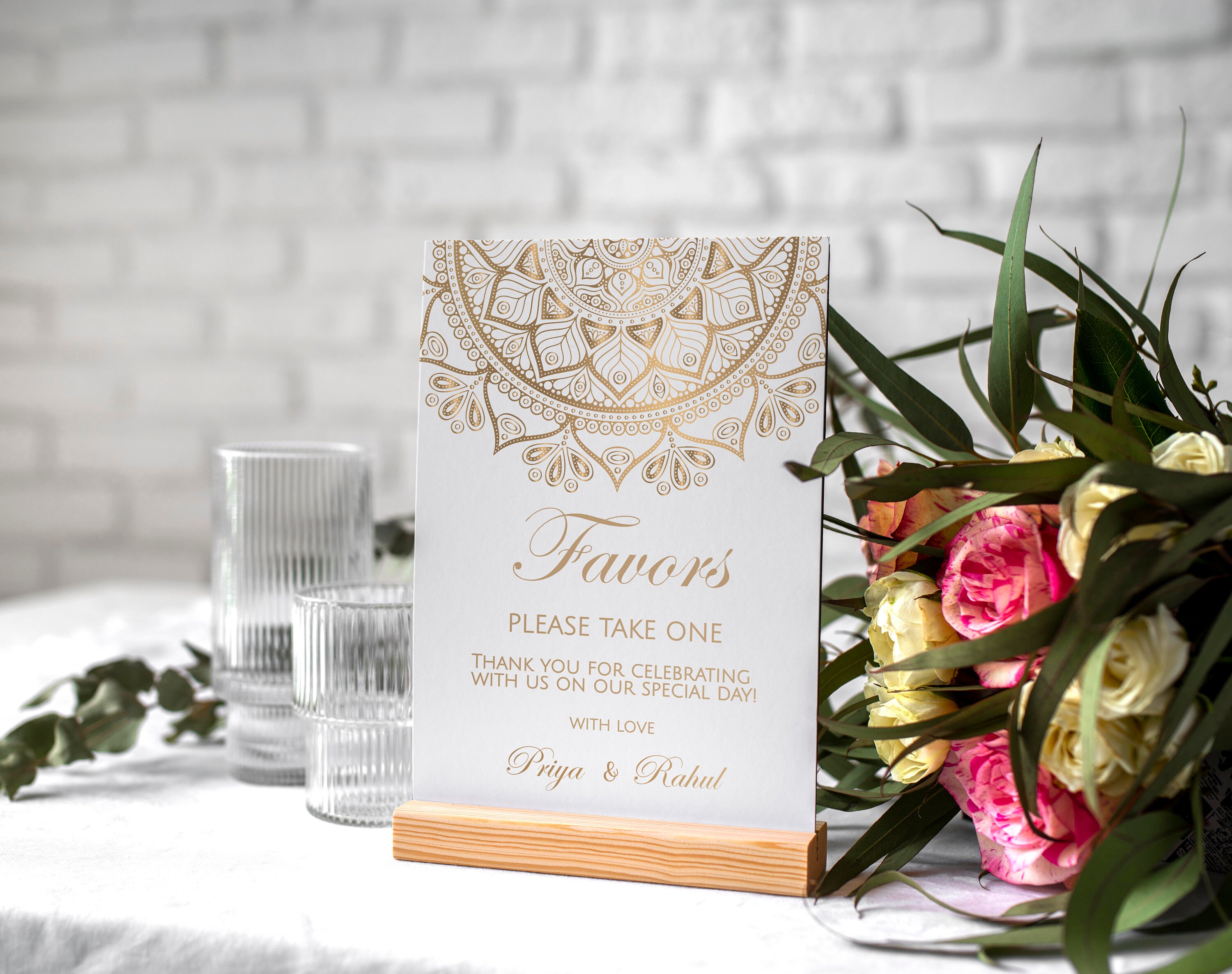 Indian Wedding Sign Bundle Indian Wedding Seating Chart Indian Theme ...