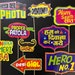 Bollywood Prop Signs Bollywood Party Decor Desi Photo Booth Props ...