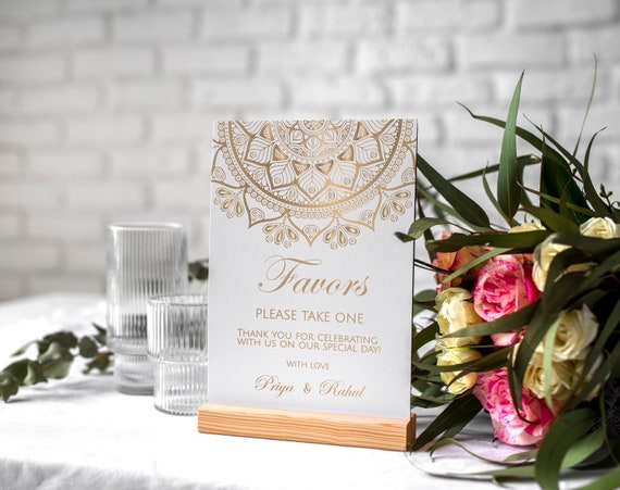 Wedding Favor Sign Editable Favor Sign Please Take One Sign - Etsy