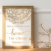 Welcome to Our Home Frame Home Welcome Sign Indian Housewarming Sign ...