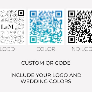 Seating Chart Digital Canva Scan QR Code to Find Your Seat Digital ...