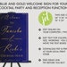 Welcome Sign Cocktail Party Reception Welcome Sign Wedding Poster ...