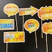 Haldi and Mehndi Prop Signs Mehndi Decor Desi Wedding Props Haldi ...