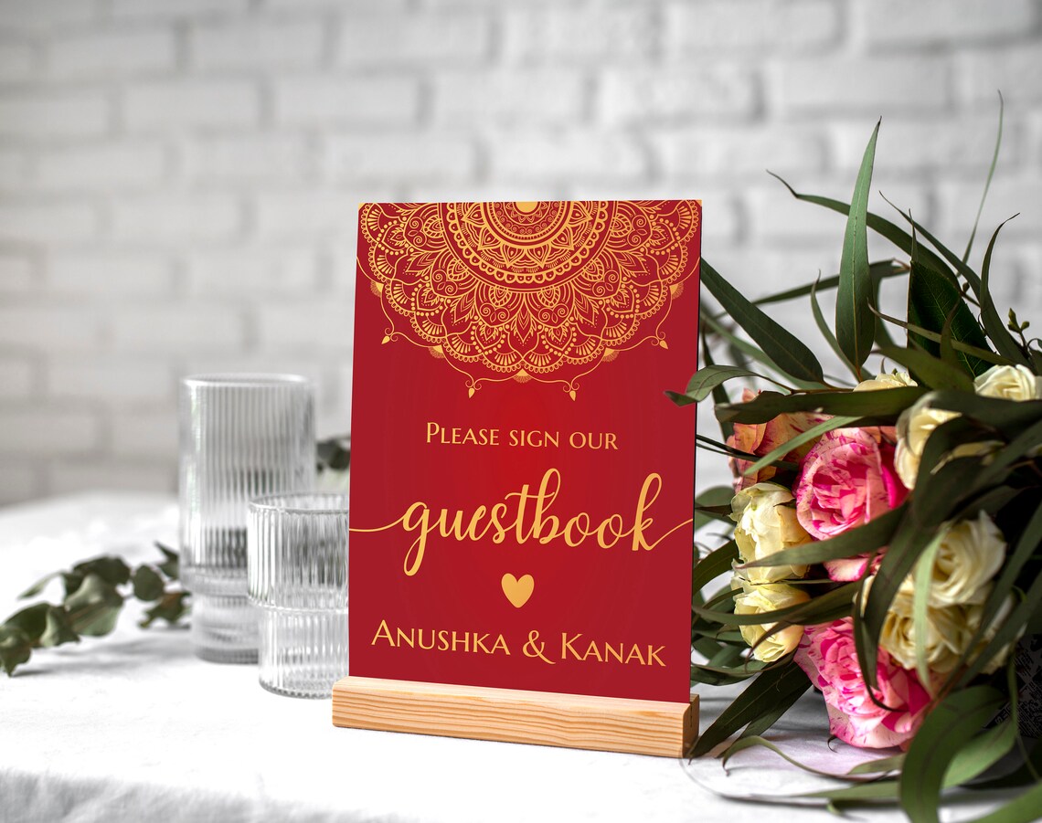 Wedding Sign Bundle Indian Wedding Seating Chart Indian Theme Table ...