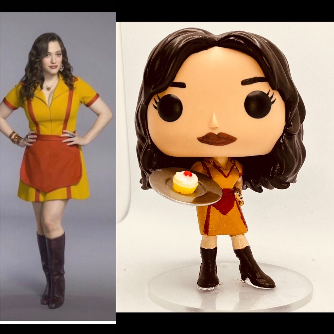 Custom Doll/figurine Inspired by Kat Dennings/max Black - Etsy