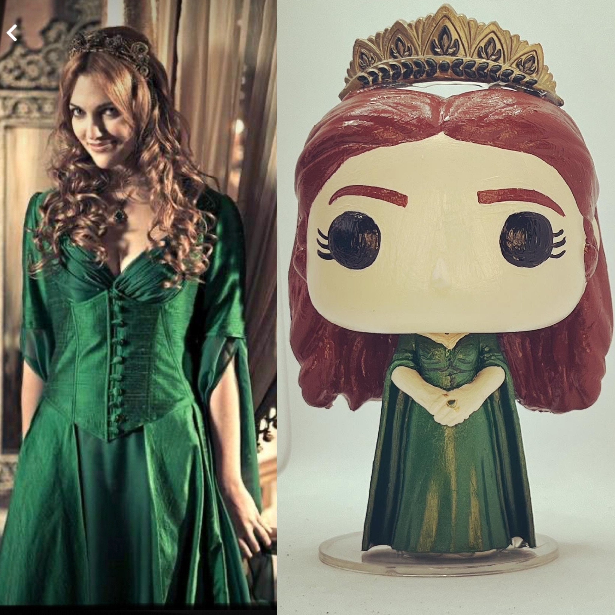 Hurrem Sultan Green Dress