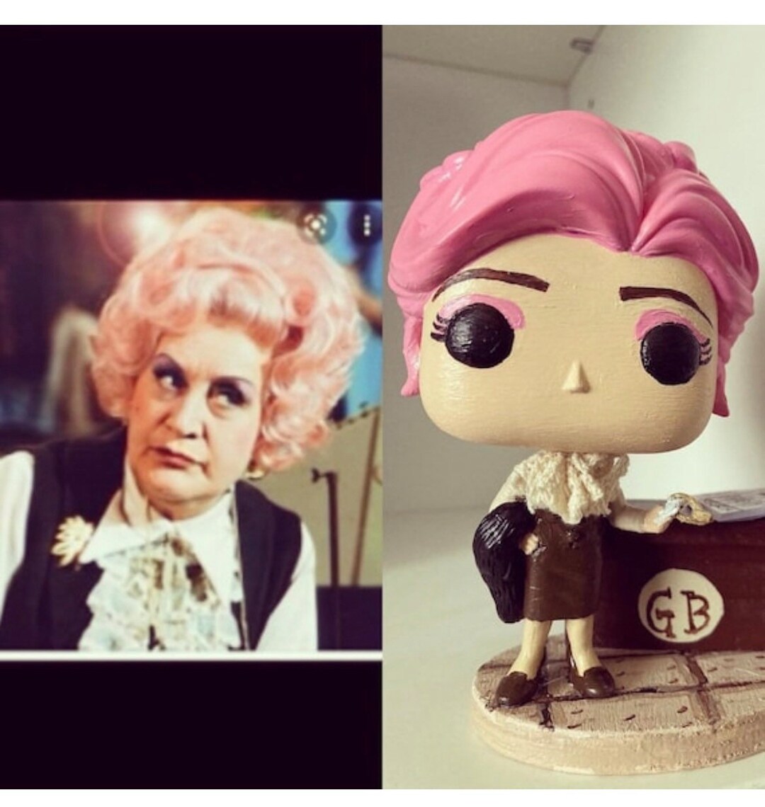 Custom Figurine/figure/doll Inspired by Mrs Slocombe From Are You Being ...
