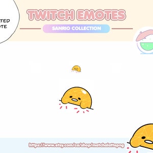 Animated Bongo Egg Dance Excited Cute Kawaii Emote | Premade | Twitch ...