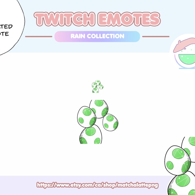 Yoshi Twitch Emotes - Etsy