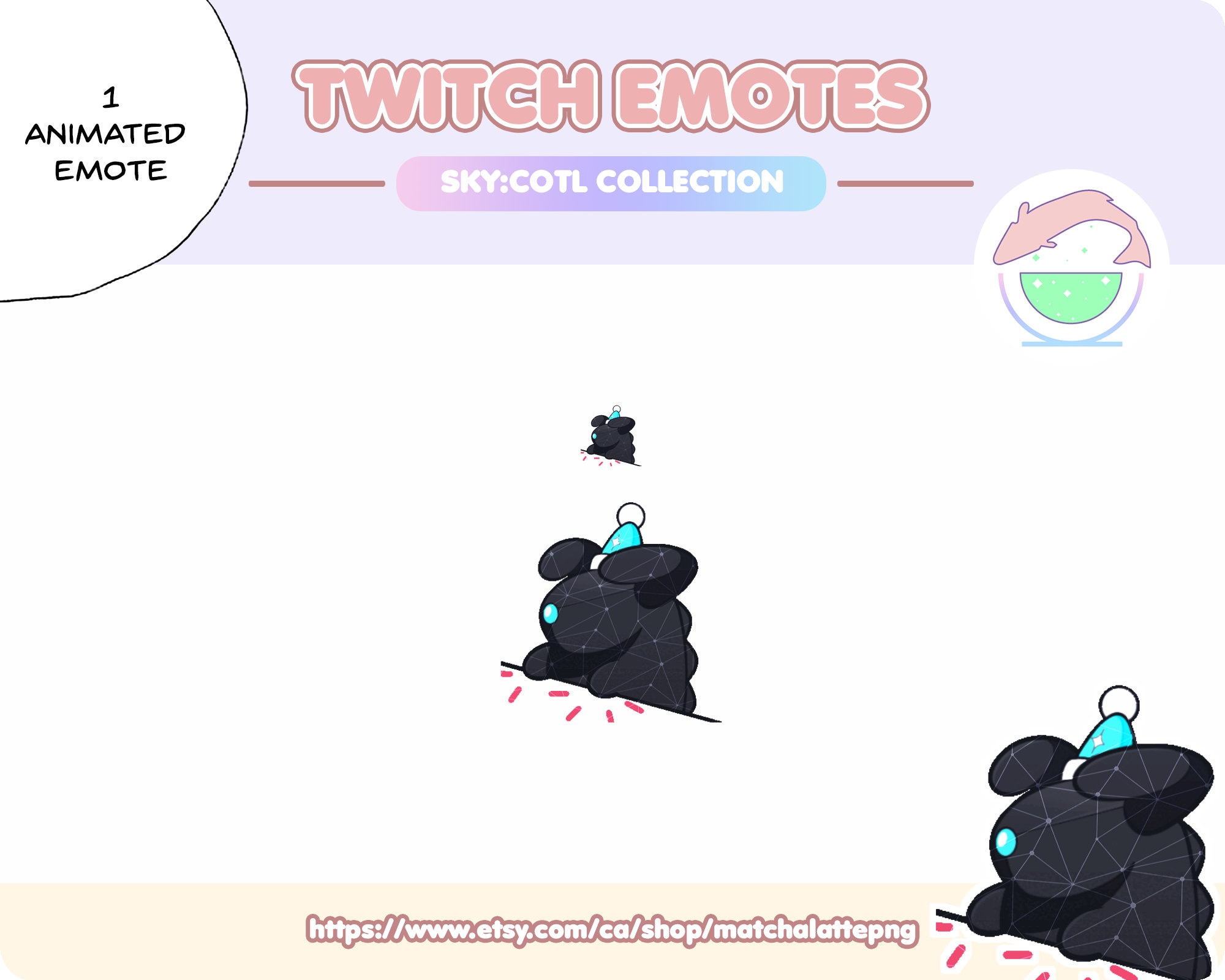 Animated Bongo Krill Sky Children of the Light Anniversary Hat Dance ...