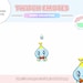 Animated Wiggle Sonic Chao Dance Excited Cute Kawaii Emote | Premade ...