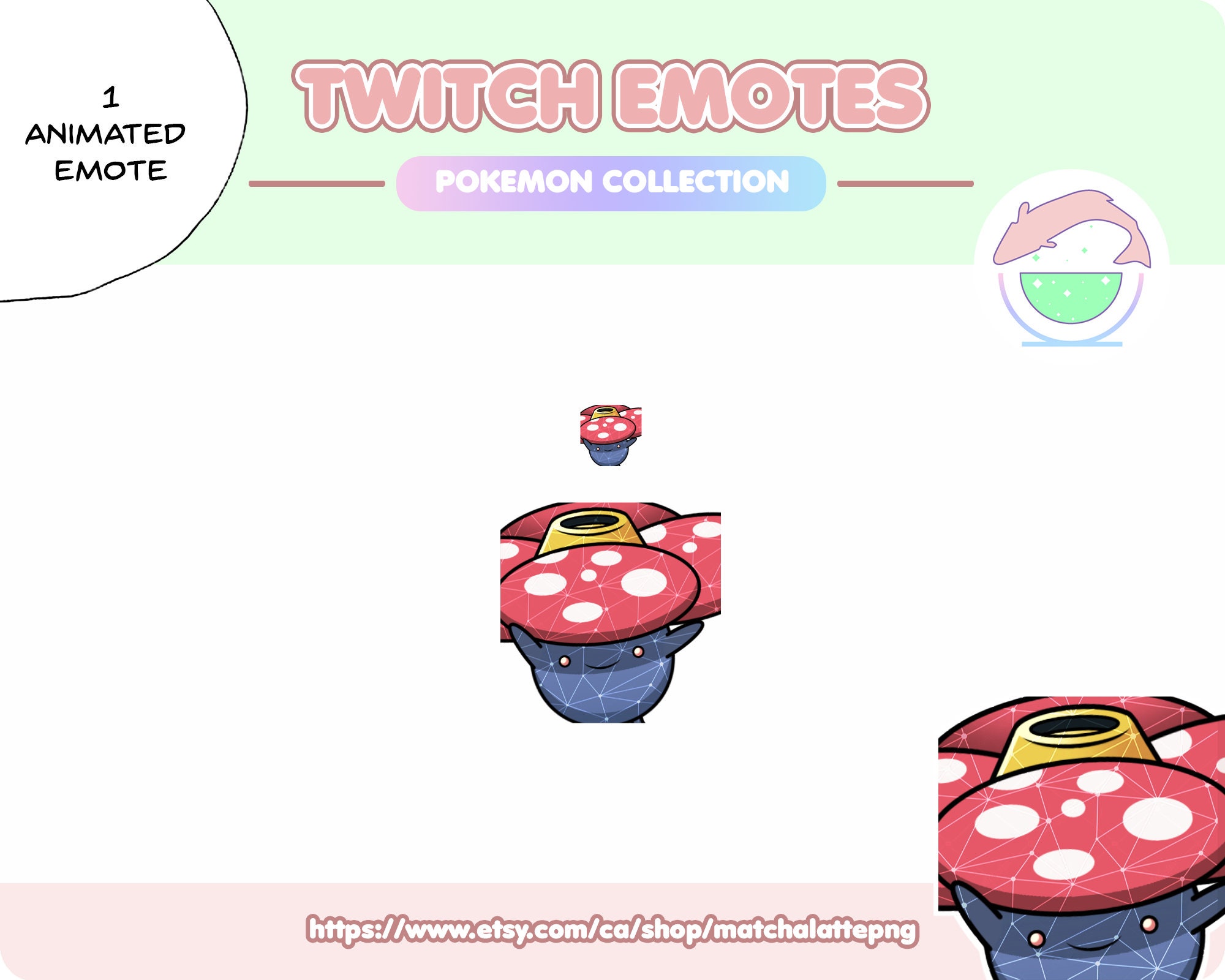 Animated Wiggle Pokemon Vileplume Rafflesia Dance Excited Cute Kawaii ...