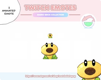 Channel Points Super Mario Bros. Wonder Flower/emote/twitch/discord - Etsy