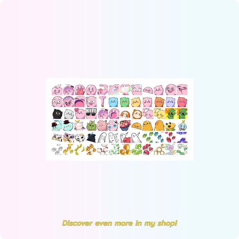 Kirby Meme Kewk Funny Emote | Premade | Twitch, Discord, Youtube - Etsy