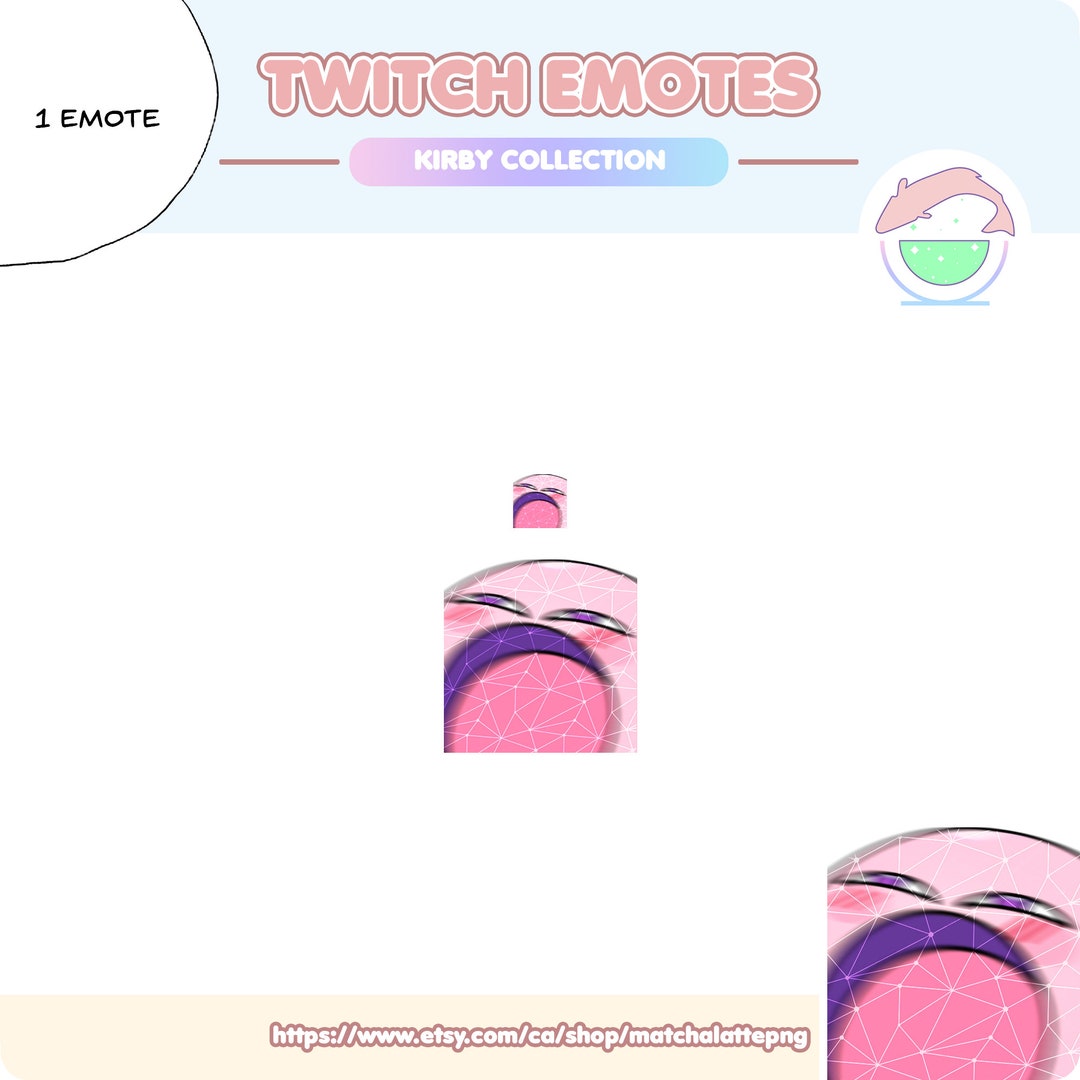 Kirby Meme Omegalul Funny Emote | Premade | Twitch, Discord, Youtube - Etsy